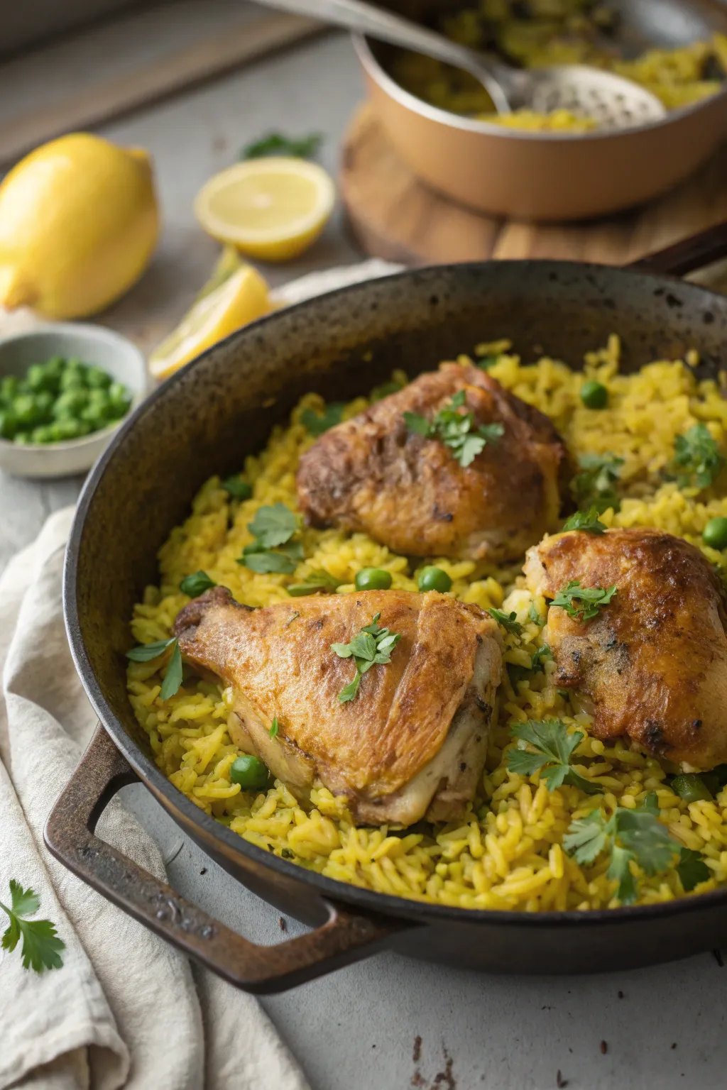 Chicken and yellow rice recipe