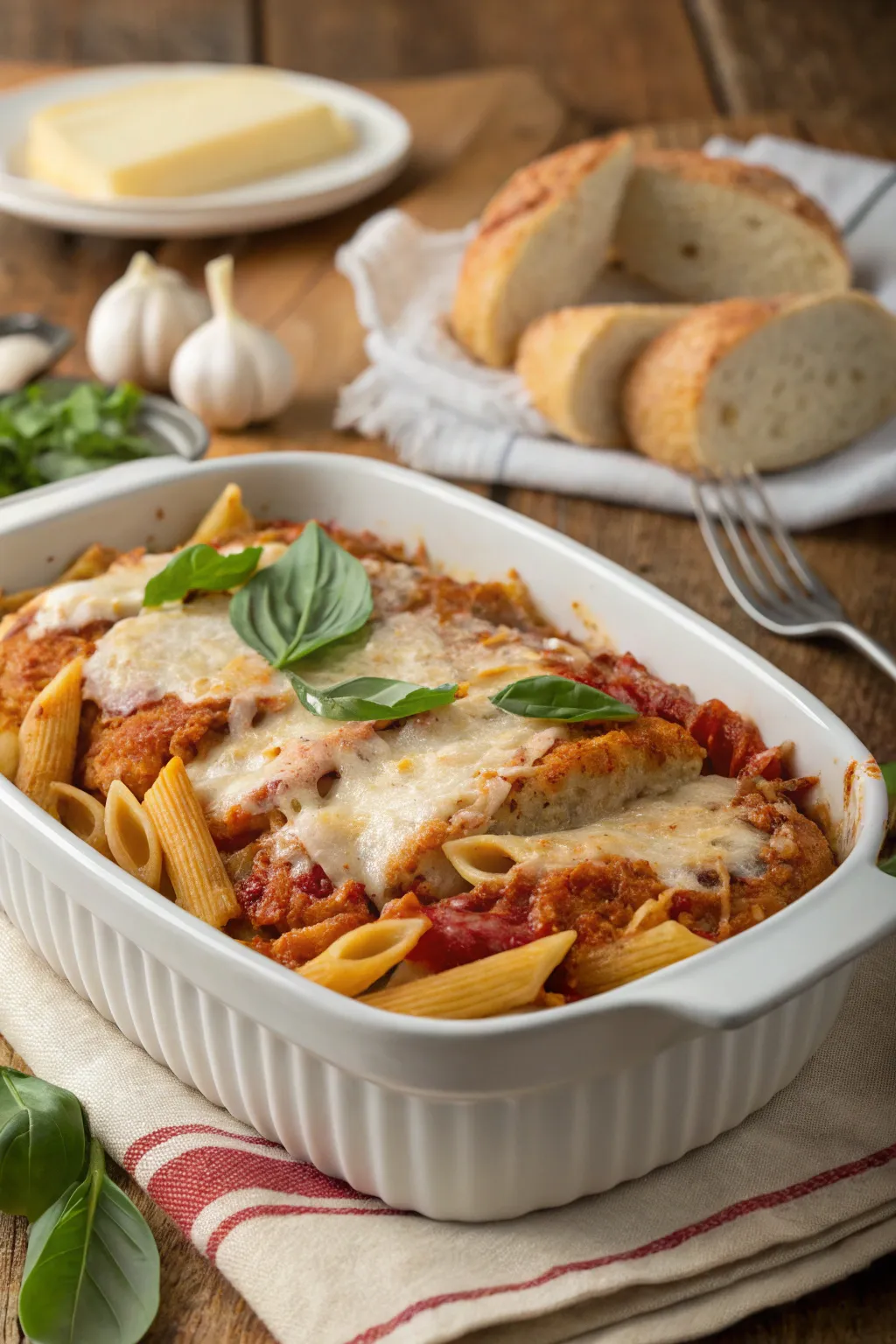chicken parmesan pasta recipe